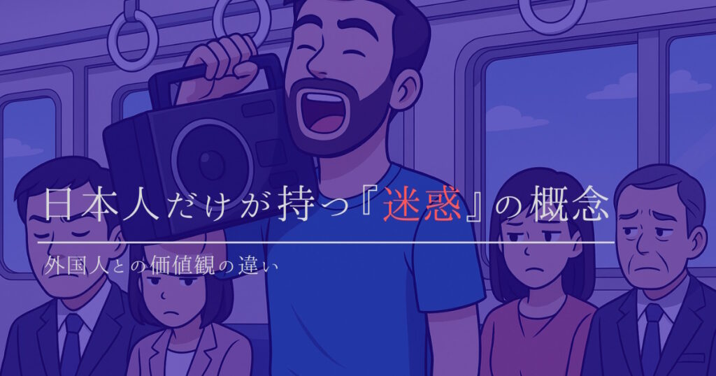 日本人だけが持つ『迷惑』の概念 ― 外国人との価値観の違い | Fragile Archives